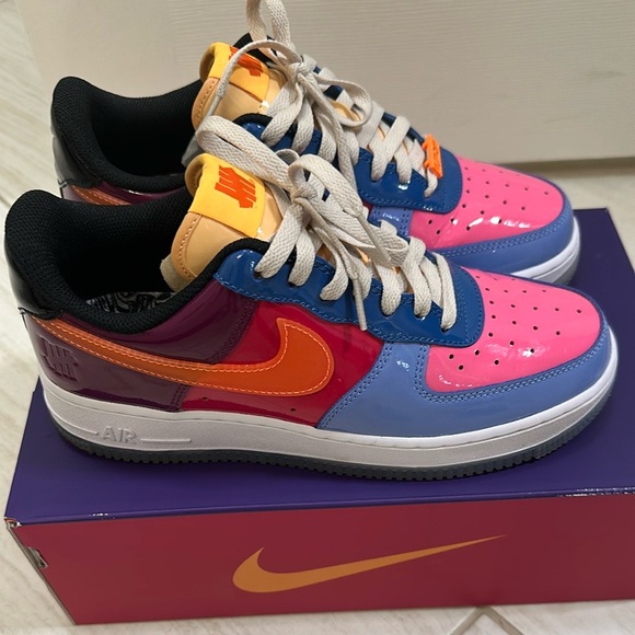 Undefeated | Shoes | Undefeated X Air Force Ones Total Orange | Poshmark